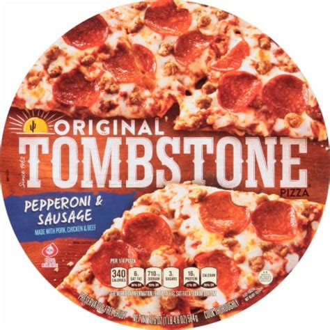 Tombstone® Original Pepperoni And Sausage Frozen Pizza 206 Oz Ralphs