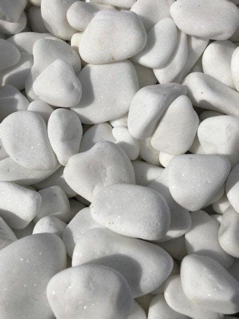 Декоративний камінь Галька білий Мармур Туреччина Мішок 25 кг Id 1362223580 ціна 450