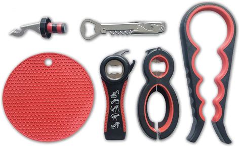 Multi Function Non Slip Can Lid Opener Tools With Silicone