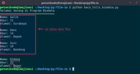 Belajar Python Cara Membaca Dan Menulis File Di Python Vrogue