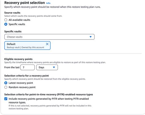 Implementing Restore Testing For Recovery Validation Using Aws Backup Aws Storage Blog