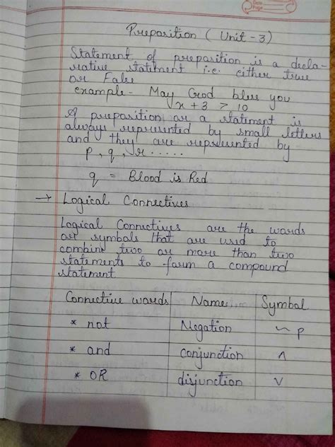 Unit 3 Descrete Discrete Structures Theory Of Logic Studocu