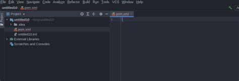 Idea Generate Empty Pomxml When Creating New Maven Project Ides