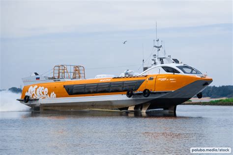 В Ростовской области началось тестирование первого в регионе судна на подводных крыльях «Валдай