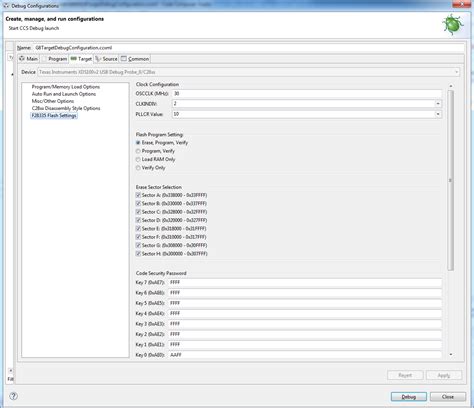 Ccs Unable To Connect To Target Tms F After Changing Csm Password Code Composer