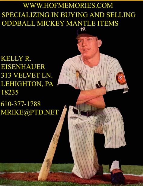 Mickey Mantle Book Quotes Quotesgram