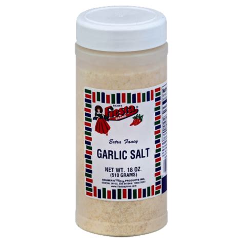 Fiesta Extra Fancy Garlic Salt 18 Oz Kroger