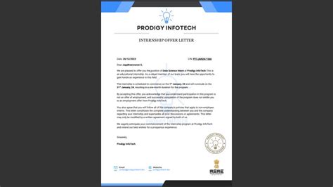 jagatheesvaran s on linkedin internshipofferletter datascience prodigyinfotech