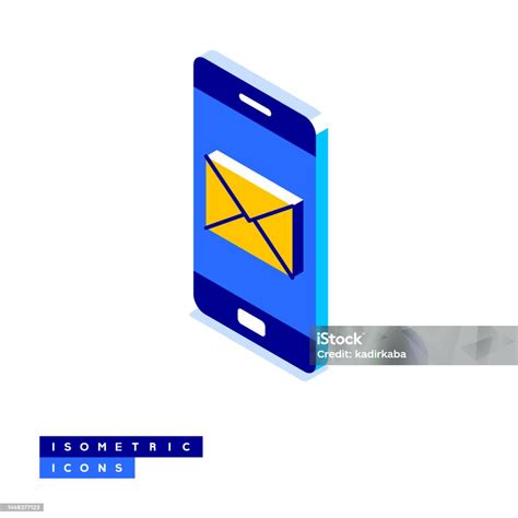 채팅 아이콘 개념과 3 차원 디자인 광고 통신 메일 이메일 휴대 전화 채팅 토크 3차원 형태에 대한 스톡 벡터 아트 및 기타