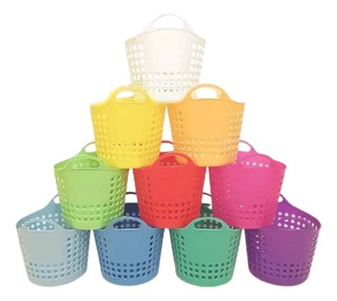 15 Mini Canastitas Colores Surtidos Souvenirs Infantil Mercadolibre