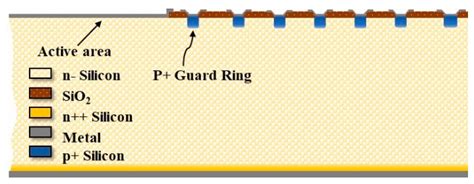 Simulation Of Silicon Surface Barrier Detector With Pn Junction Guard