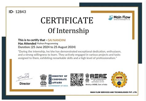 sai nandini on linkedin internship pythonprogramming professionalgrowth learningjourney…