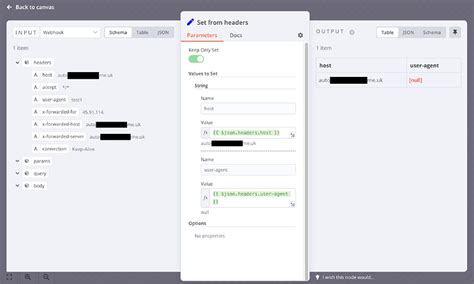 Access To Webhook Request Header Fields From Within A Set Node Questions N8n Community