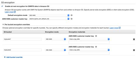 Secure Your Data On Amazon Emr Using Native Ebs And Per Bucket S3