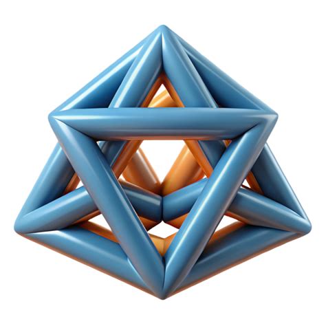 Dreamy Mesmerizing Geometric Pattern Of Interlocking Triangles Crisp