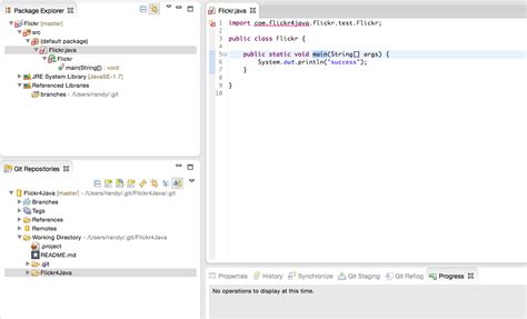 Referencing A Git Repository In My Java File Eclipse Stack Overflow
