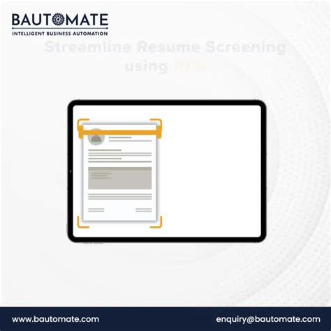 Bautomate Ai Powered Process Automation Solution On Linkedin Resume