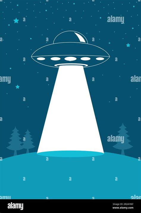 Simple Graphic Of Unidentified Flying Object Ufo Stock Vector Image And Art Alamy
