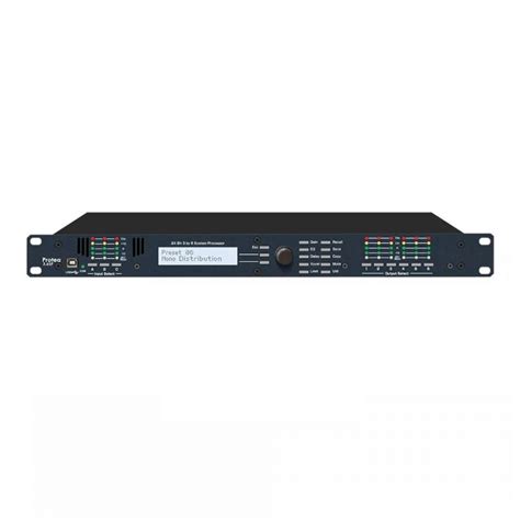 3 6sp 220v digital dsp audio processor original software 3 input 6 output professional sound