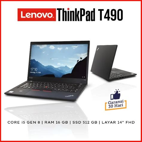 Jual Laptop Lenovo Thinkpad T Core I Gen Ram Gb Ssd Shopee Indonesia