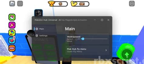 Universal Speed Hack Fly Menu Mobile Script