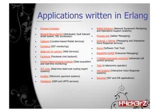 Introduction To Erlang Final PPT