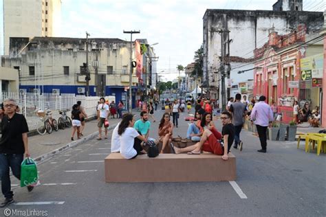 Rua Visconde De Pelotas No Dia Do Evento Dia Mundial Sem Carro Foto