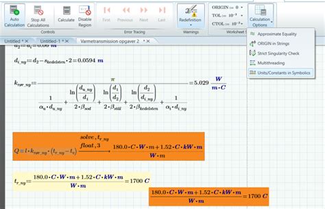 Solved Issues With Units When Using The Solve Function Ptc Community