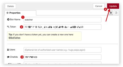 Watcher Node RED To Telegram Seeed Studio Wiki