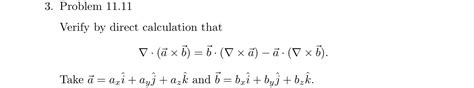 solved problem 11 11verify by direct calculation