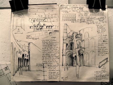 Architecture Sketch In Pen