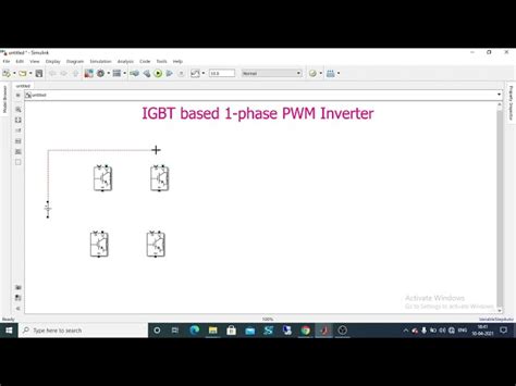 فیلم آموزشی اینورتر Pwm تک فاز با استفاده از Matlab Simulink فیلم های آموزش نرم افزارهای