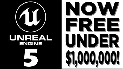 Unreal Engine 5 Announcedfree Under 1m Revenue