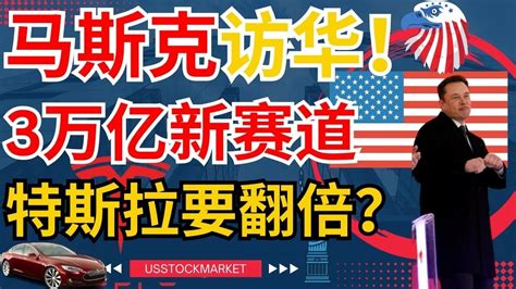 Tesla特斯拉放猛招，重磅利好，3万亿赛道产生，特斯拉股价要上1000美元？elonmusk 马斯克访华 特斯拉上海工厂 超级储