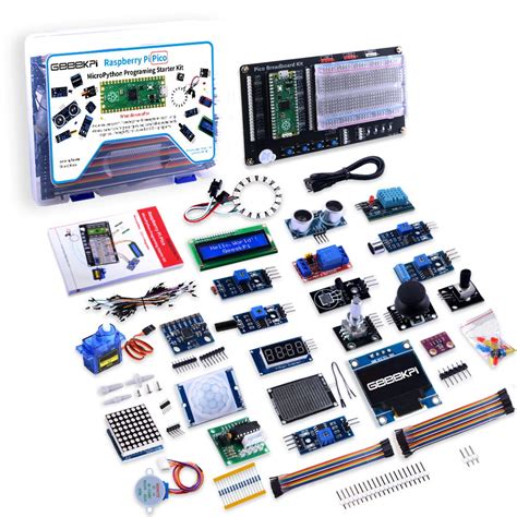 Buy GeeekPiRaspberry Pi Pico MicroPython Programing Sensor Kit With Raspberry Pi Pico