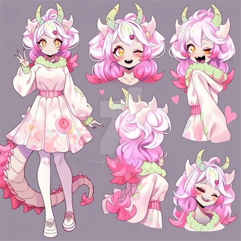 Dragogirl For Moss Illustration Character Design Character Design