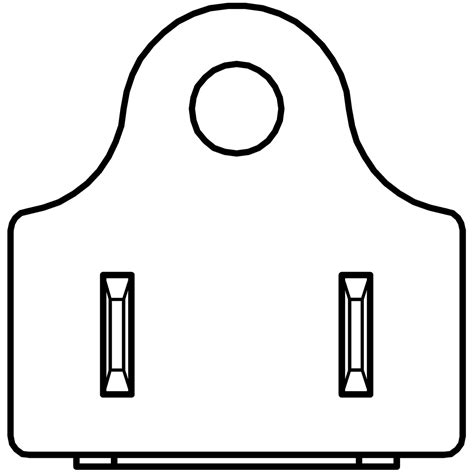 Nema 5 15p To Iec320 C5 60 18awg Svt Black Power Cord Webber Electronics