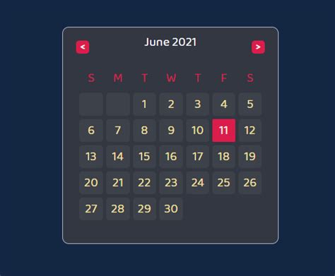 Github Kiruselvaraj Calendar Using Dycalendar Js