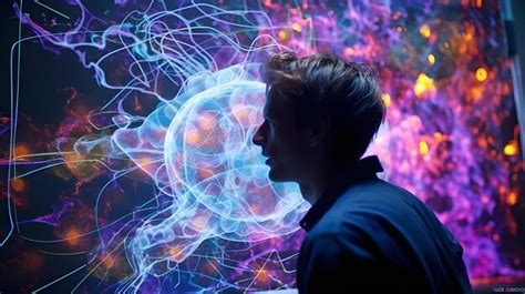 Premium Ai Image A Data Scientist In A Virtual Lab Analyzing Neural Network Behaviors