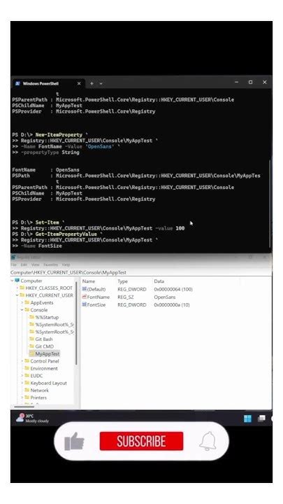 6 Powershell Commands To Access Windows Registry Windows Registry Powershell Microsoft Youtube