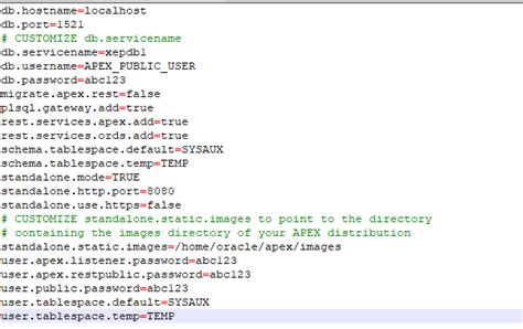 Ords The Pool Named Apexrt Is Invalid And Will Be Ignored Oracle
