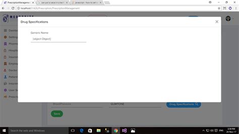 javascript on button click we are get empty data in text box using
