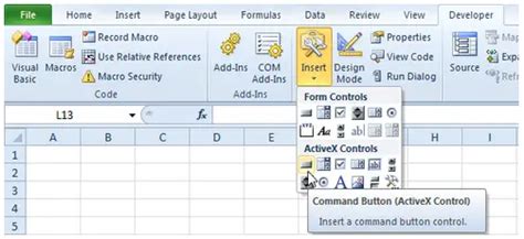 What Are The Command Button Styles In Excel