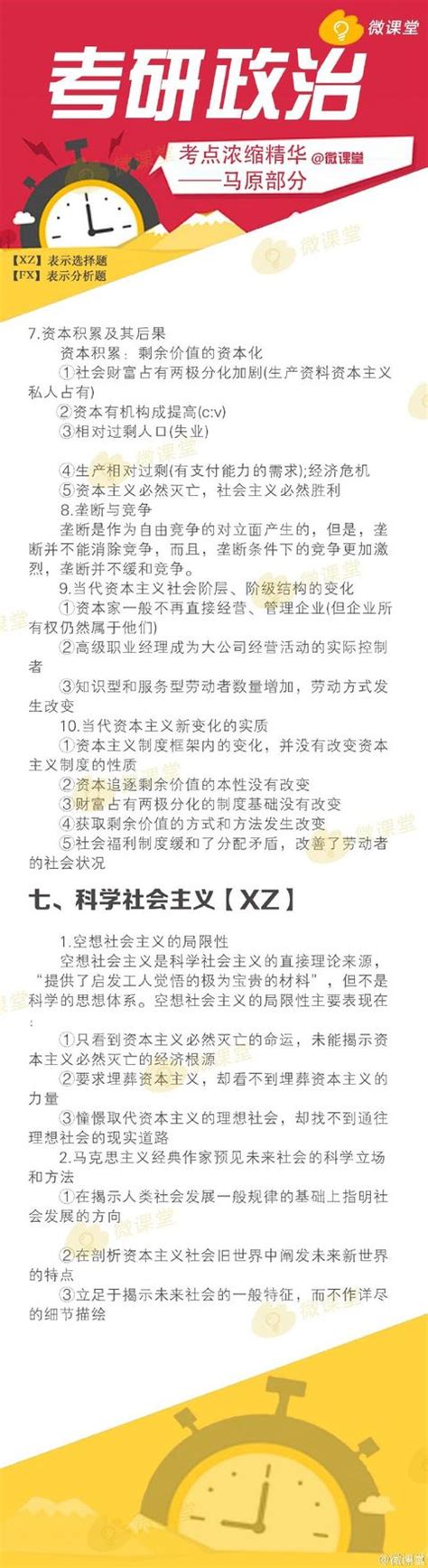 微課堂考研政治必備 馬原部分濃縮精華 每日頭條