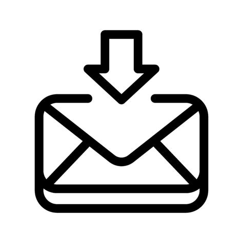 Inbox Icon Vector Symbol Design Illustration 26627091 Vector Art At Vecteezy