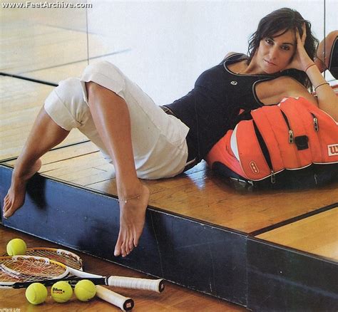 Flavia Pennetta S Feet
