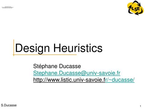 Ppt Design Heuristics Powerpoint Presentation Free Download Id6314079