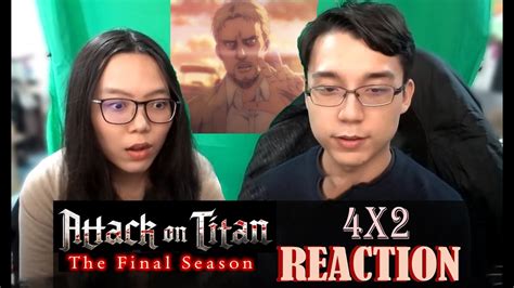 Attack On Titan Shingeki No Kyojin 4x2 Midnight Train Reaction