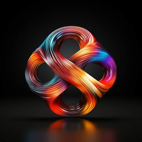 Premium Ai Image Infinite Gradient Loop