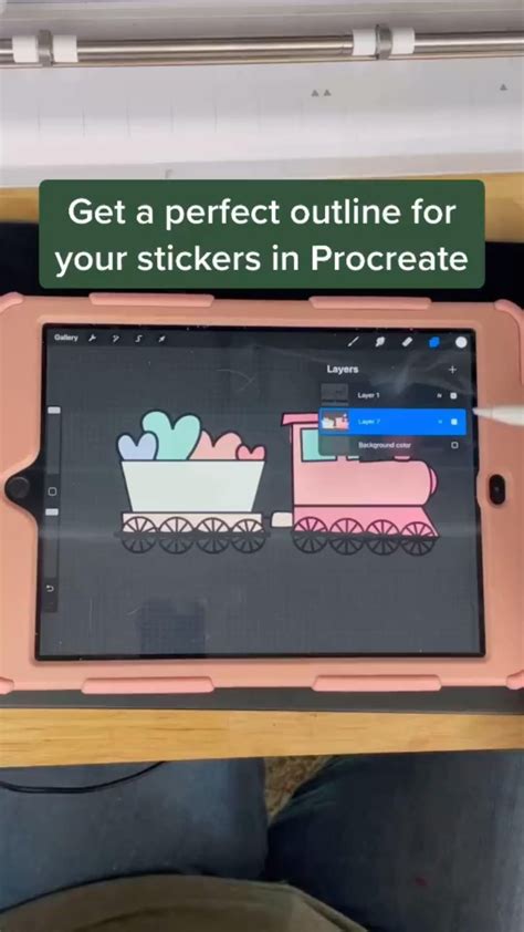 Outline Stickers In Procreate Artofit